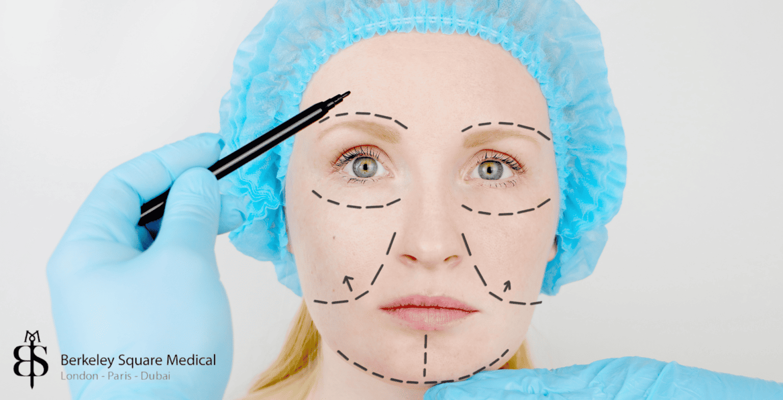 planning a face lift procedure - Berkeley Square Medical - Central London